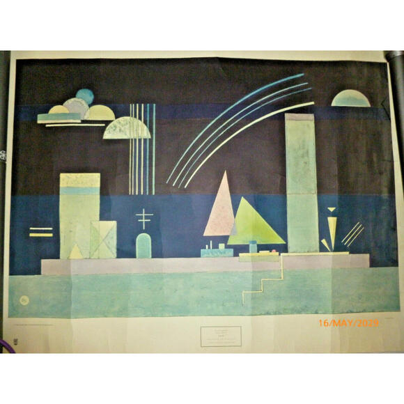 Art | Wassily Kandinsky Art Print Calm New York Graphic Society 25x35 ...